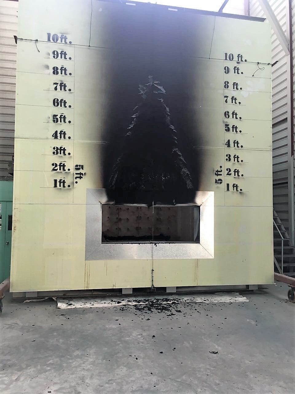 Fire Retardant Composites Test Gallery From Notus Composites